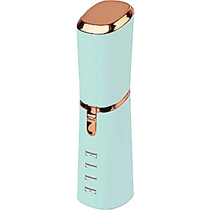 Elle Painless Hair Remover - Built-in LED Light, Removes Lip, Chin, and Cheek Hair, Suitable for All Skin Types (Mint)