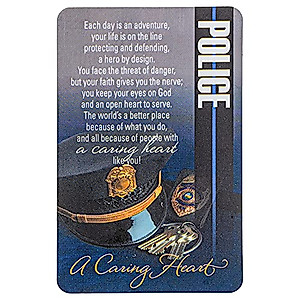 Pocket Card Bookmark Pack of 12 - Police