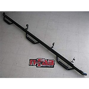 N-Fab Nerf Steps | Textured Black, Wheel-to-Wheel w/ Bed Access | C01105CC-6-TX | Fits 2001-2006 Chevrolet/GMC 2500 / 3500 Crew Cab 6.5' Standard Bed, SRW Gas / Diesel