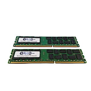 CMS 16GB (2X8GB) DDR3 10600 1333MHZ ECC Registered DIMM Memory Ram Upgrade Compatible with Dell® Poweredge T420 Ddr3 EccR for Server Only - B21