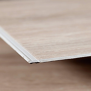 Lucida Surfaces Luxury Vinyl Flooring Tiles | Interlocking Flooring for DIY Installation | 10 Wood-Look Planks | MaxCore Ultra | 24.5 Sq. Feet (10 Planks, Pioneer Oak, 10)