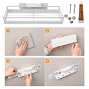 Alipis Clear Shelves Sliding Under Sink Organizers Pull Out Cabinet Organizer Storage Carbon Steel Sink Storage Drawer Shelf for Kitchen Bathroom Organizer White Storage Drawers