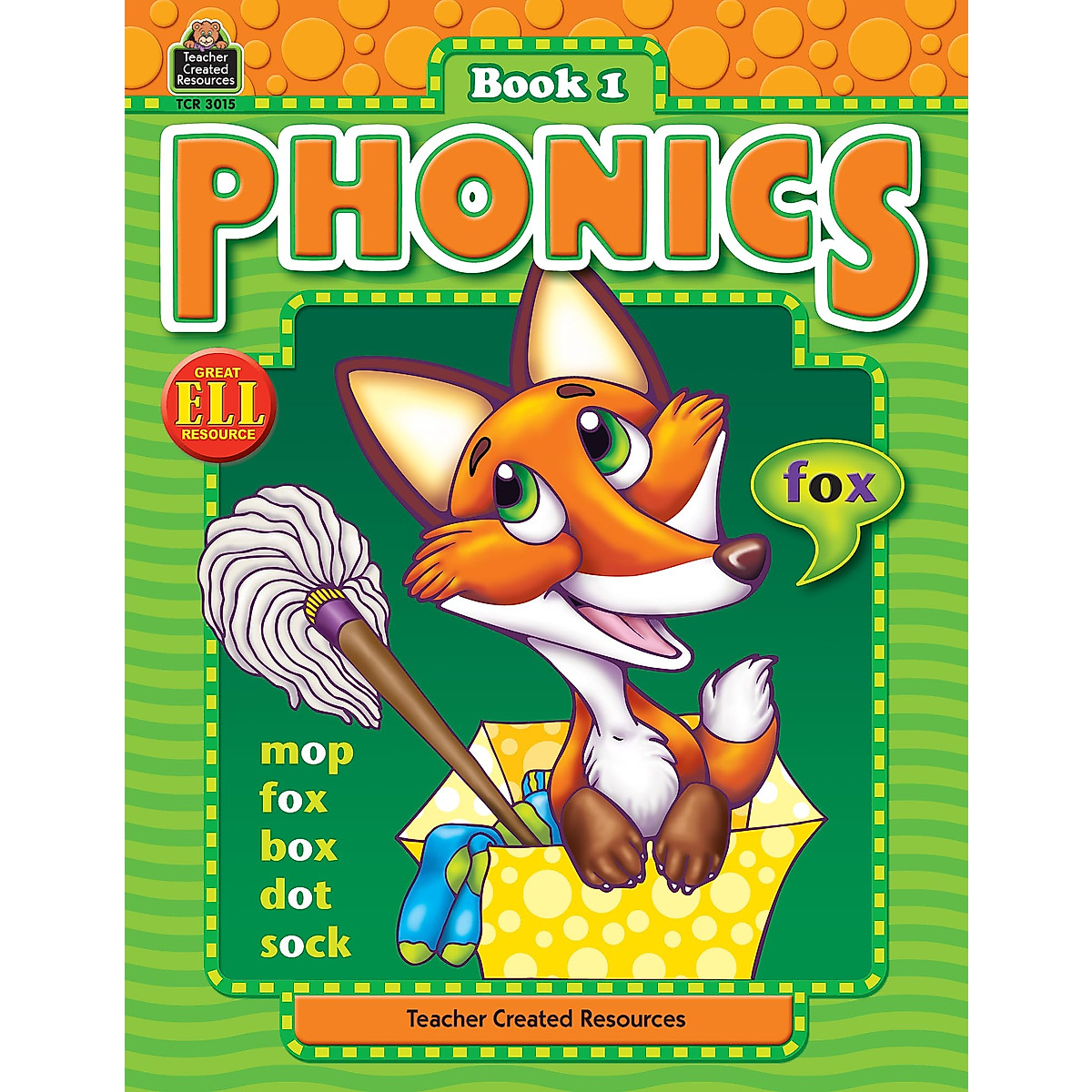 Phonics: Book 1, Grades K–3 from Teacher Created Resources (Phonics (Teacher Created Resources))