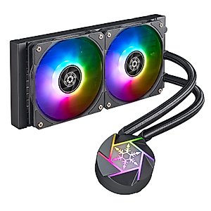 SilverStone Technology VIDA 240 Slim High Performance Slim All-in-One Liquid Cooler, SST-VD240-SLIM