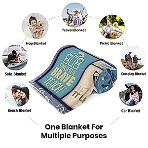 Omokil Teacher Gifts, Teacher Appreciation Gifts, Teacher Gifts for Women, Best Teacher Gifts, Teacher's Day Gifts, Teacher Retirement Gifts for Women, Men, Personalized Teacher Gifts Blanket 60"X50"