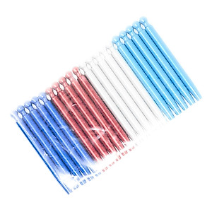 AirstreamIT Aluminum Cribbage Board Pegs - 5 Red, 5 Blue, 5 Silver, and 5 Turquoise - Standard 1/8 Inch Holes