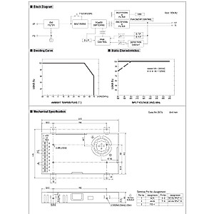 Mean Well LRS-350-24 DC Switching Power Supply, 24V 14.6A 350W
