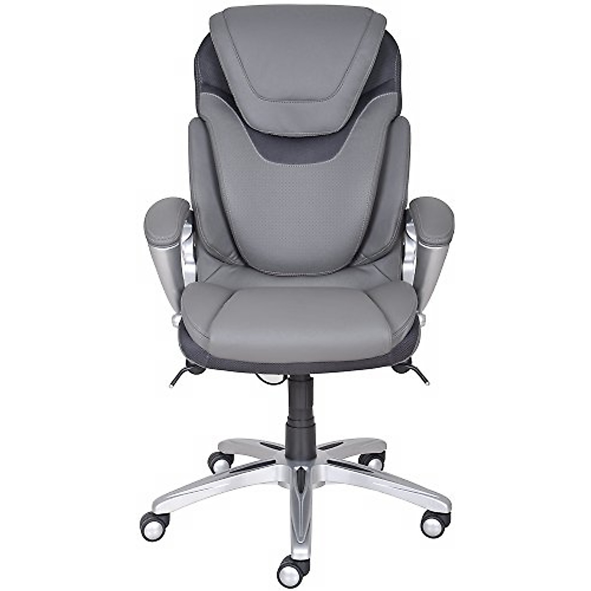 Serta AIR Health and Wellness Executive Office Chair High Back Ergonomic for Lumbar Support Task Swivel & Big & Tall Executive Office Chair High Back All Day Comfort Ergonomic Lumbar Support