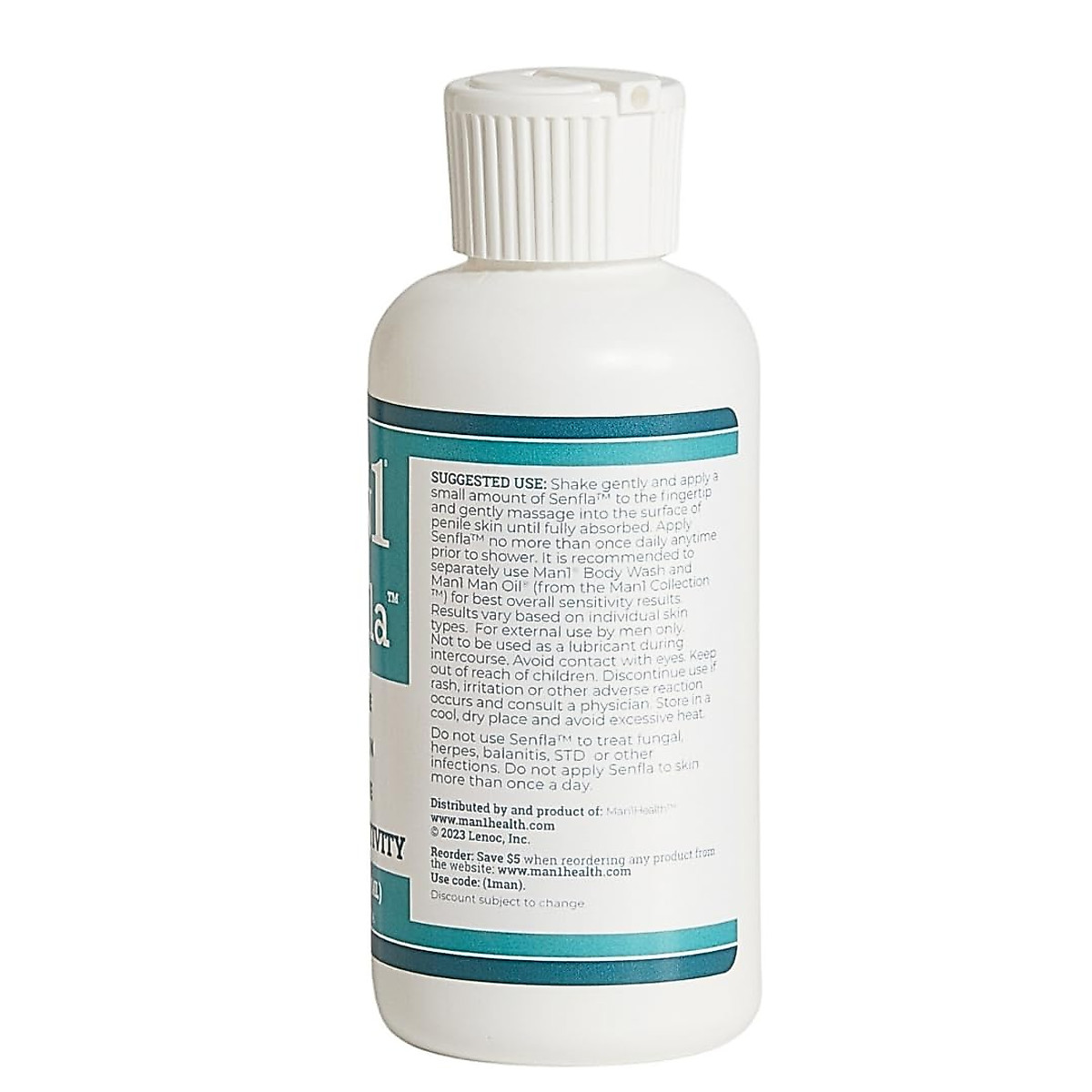 Man1 Senfla: Restore Penile Sensation. Formulated for Men Who Have Experienced Diminished Sensitivity. Enhance and Maintain Penis Feeling and Bring Back The Spark in Your Life