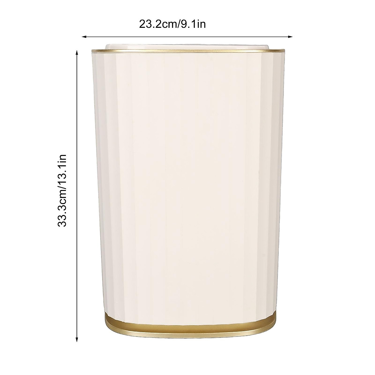 Tyenaza Automatic Trash Can,15L Waterproof Touchless Automatic Motion Sensor Trash Can, Slim Smart Trash Can, Rechargeable with Lids for Home Bedroom Office