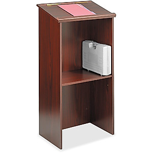 Safco Products 8915MH Stand-Up Lectern, Mahogany