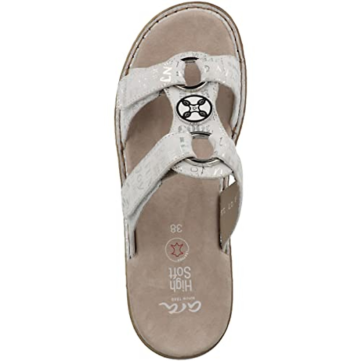 ARA Women's Mule Loafer, Nebbia, 8