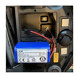VLM Replacement Battery Pack for Shark Ion Robot RVBAT850 RVBAT700 Battery for RV-85 RV-850 RV 750_N Robots 14.8V