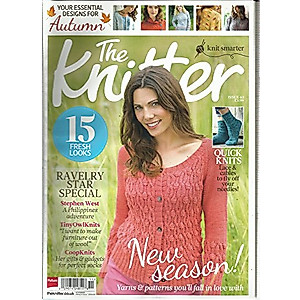 THE KNITTER, NOVEMBER, 2013 ISSUE 63 (YOUR ESSENTIAL DESIGNS FOR AUTUMN)