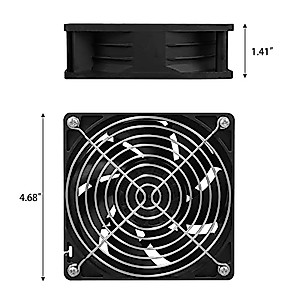 GLAHORSE Digital Fan Kit for Compatible Masterbuilt MB20040220/MB20041220 Gravity Series witch Include 560/800/1050 Digital Charcoal Grill and Smoker Accessories (MB-Fan kit)