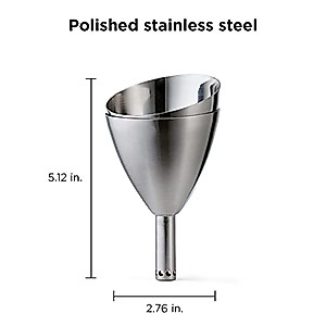 Rabbit Wine Aerator Shower Funnel with Sediment Strainer
