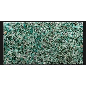 36 x 60 Inches Unique Resin Art Office Meeting Table Top Marble Rectangle Dining Table from Indian Ancient Art and Crafts