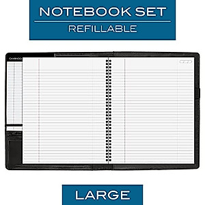 Mead Cambridge Limited NoteTaker Notebook (06126), Black