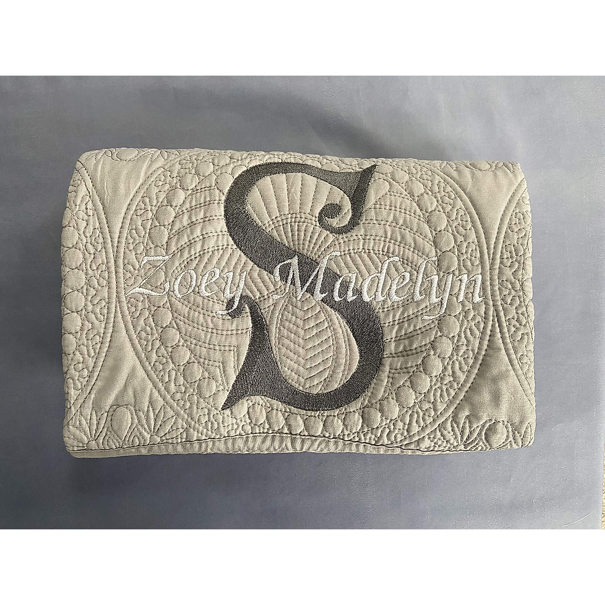 Personalized Baby Blankets Baby Quilt Monogrammed Blankets for Kids Baby Blankets for Girls Embroidered Baby Gifts Soft for Toddler boy or Girl (Sofia)