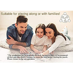 Jigsaw Puzzles 1000 Pieces for Adults and Kids – Large Format Thick Lasting Jigsaw Puzzle for Teens (Autumn Hut)