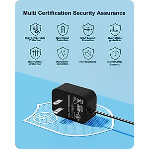 VHBW for Waterpik Replacement Charger, Compatible with Waterpik WP360 WP360W WP462 WP462W WP450 WP450W Water flosser Power Cord