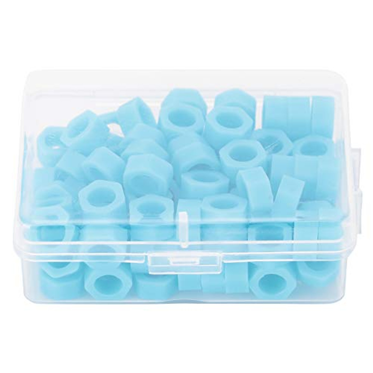 Dental Code Circle, 100Pcs Dental Code Ring Dental Code Circle,100Pcs Silicone Instrument Code Circle Autoclavable For Bar Code Scanners Dentists Material