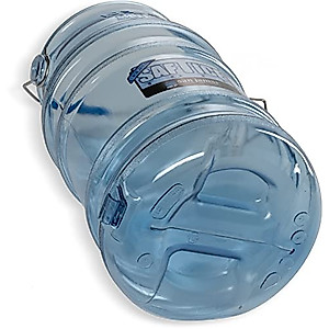 San Jamar SI6000 Saf-T-Ice Plastic Commercial Tote Bucket, 6 Gallon (Pack of 2)