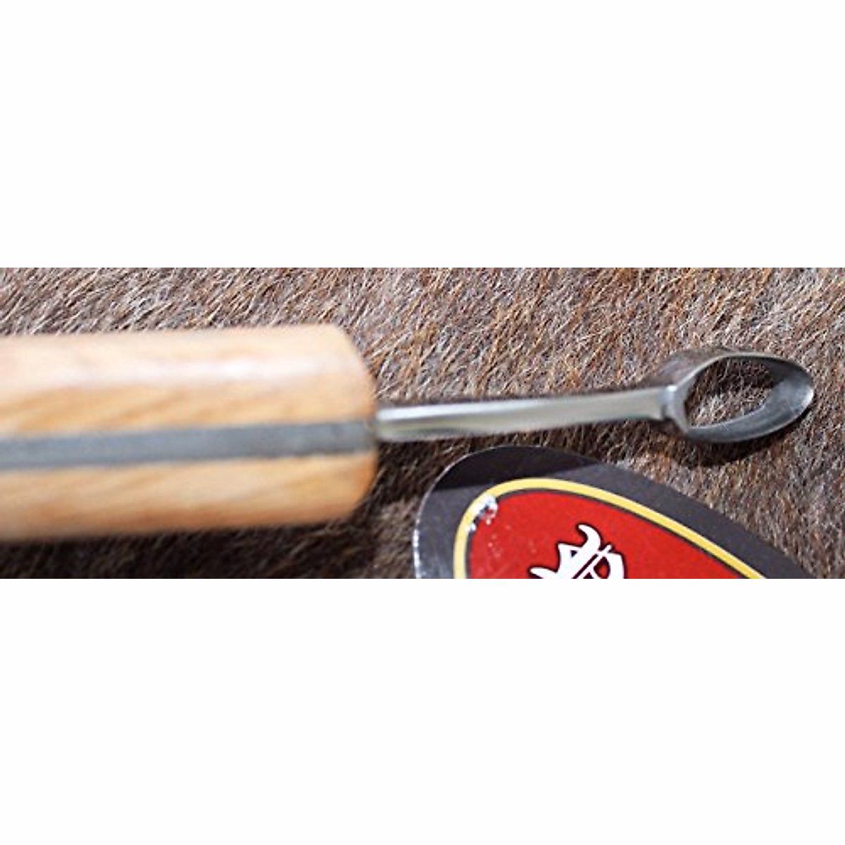 ProRider USA Set of 2 Horse Wood Handle SS Abscess Loop Hoof Care Cleaning Farrier Tool 98454