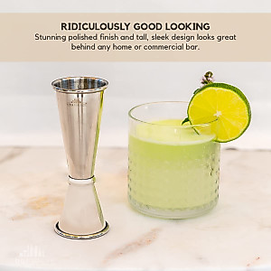 A Bar Above Cocktail kit- Finished Japanese Jigger & Julep Straine
