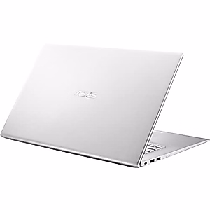 ASUS 2022 Newest VivoBook 17.3" HD+ LED Flagship Laptop | Intel Core i5-1035G1 | HDMI | Windows 11 Home in S Mode | Silver | with Laptop Stand Bundle (Silver, 12GB RAM | 512GB SSD+1TB HDD)