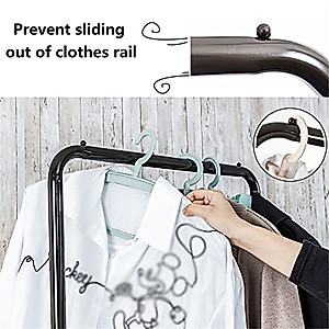 LUSIMO Laundry Basket with Wheels and Hanging Rack Rolling Laundry Cart Garment Rack with Clothes Hamper Easy Assembly Black