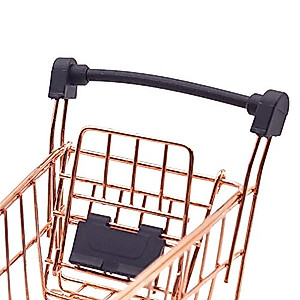Shindel Mini Brands Shopping Cart Toy, 2PCS Shopping Day Grocery Cart Mini Supermarket Handcart Toy Shopping Carts