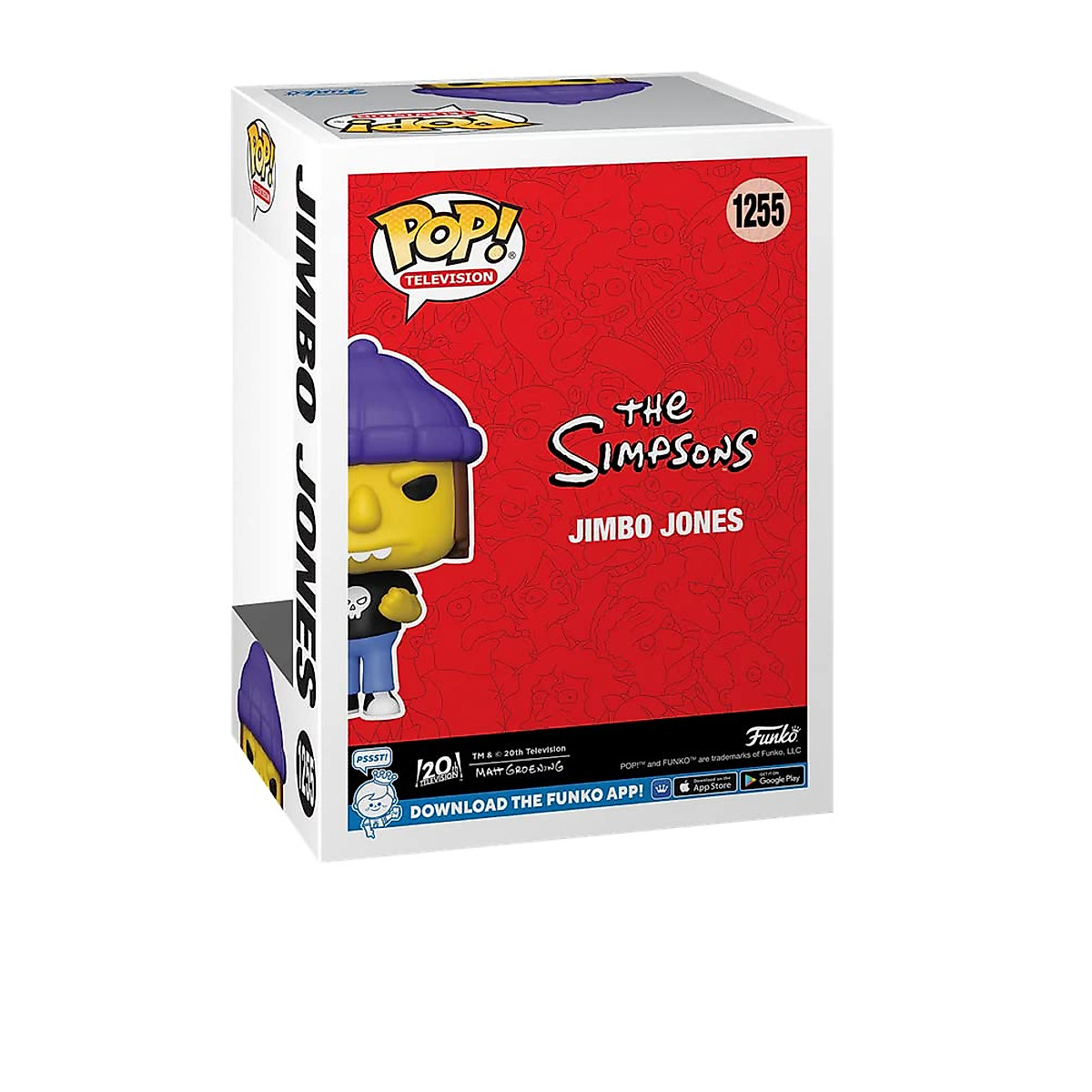 Funko Simpsons Jimbo Jones Pop NYCC 2022 Exclusive Shared