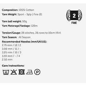 6 Balls of Schachenmayr Catania Originals Yarn, Mercerised Cotton Amigurumi Yarn, Easy Crochet Yarn, Mix Colors, 2-Fine (Brown Mix)