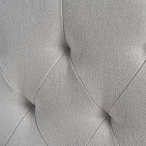 Christopher Knight Home Killian Fabric Headboard, Queen / Full, Light Grey