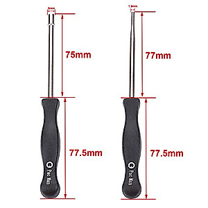 Hipa Pack of 10 Carburetor Adjustment Tool Kit for 2 Cycle Engine Husqvarna Craftsman Chainsaw Weed Eater Echo STHIL Poulan MTD Ryobi Homelite Trimmer Screwdriver with Case