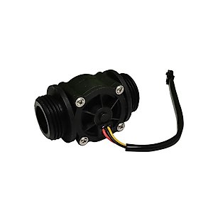 Taidacent FS400A G1 DN25 1 Inch Water Flow Sensor Tube Pulse Flowmeter Pipeline Flow Detection Water Flow Detector Sensor