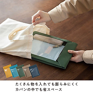 King Jim Flatty Works 5414 Bag-in-Bag, A5, Vertical, Navy