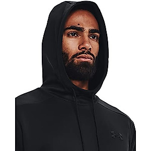 Under Armour Mens ArmourFleece Hoodie , (001) Black / / Black , Medium