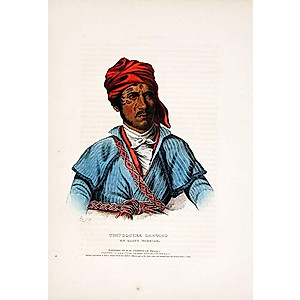 Timpoochee Barnard, an Uchee Warrior