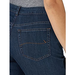 Lee Women's Relaxed Fit Capri Jean, Mysterious, 18