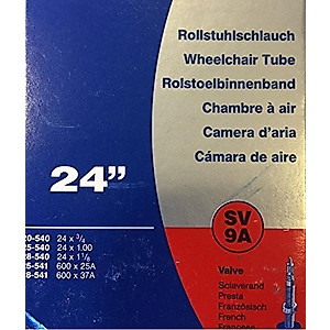 Schwalbe SV9A 24 x 1 inch Presta Inner Tube by Schwalbe