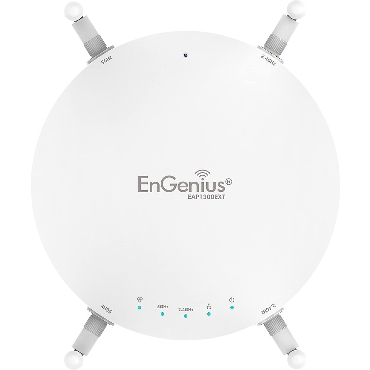 EnGenius Technologies EAP1300EXT Wi-Fi 5 (802.11ac Wave 2) 2x2 Managed Indoor Wireless Access Point Features Quad-Core Processors, MU-MIMO, High Powered 26dBm, GigaE Port (Mounting Kit Included)