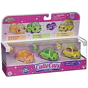 Cutie Car Spk Season 1 Fast N Fruity 3 Pack