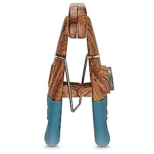 Phantom Chef Set of 5 Bag Clips | Durable, Long-Lasting, Soft Touch, Kid-Friendly Seal Grips | Food Chip Bag Clips for Food Storage | Reusable | Zero Waste Kitchen Clips | T Shape Clip (Navy)