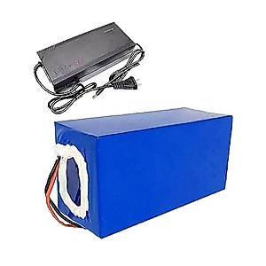 72V E-Bike Pedelec Lithium Ebike Battery 20Ah 30Ah 40Ah 50Ah Ebike Battery for 1000W to 5600W Motor with BMS and Charger, for Electric Motorcycles Moped Replacing,20ah