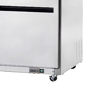 Arctic Air AUC60F 60-Inch Two-Door Undercounter Work Top Freezer, Stainless Steel, 1/2-HP, 115v
