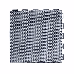 Fast-Drying Floor Decking for Kennel, Garden, Garage, Outdoor Patio, Balcony, Pool and Bathroom, Easy to Cut, 12''x12'' Heavy-Duty Interlocking Decking Tiles, Maximum Bearing Capacity up to 6613 LBs