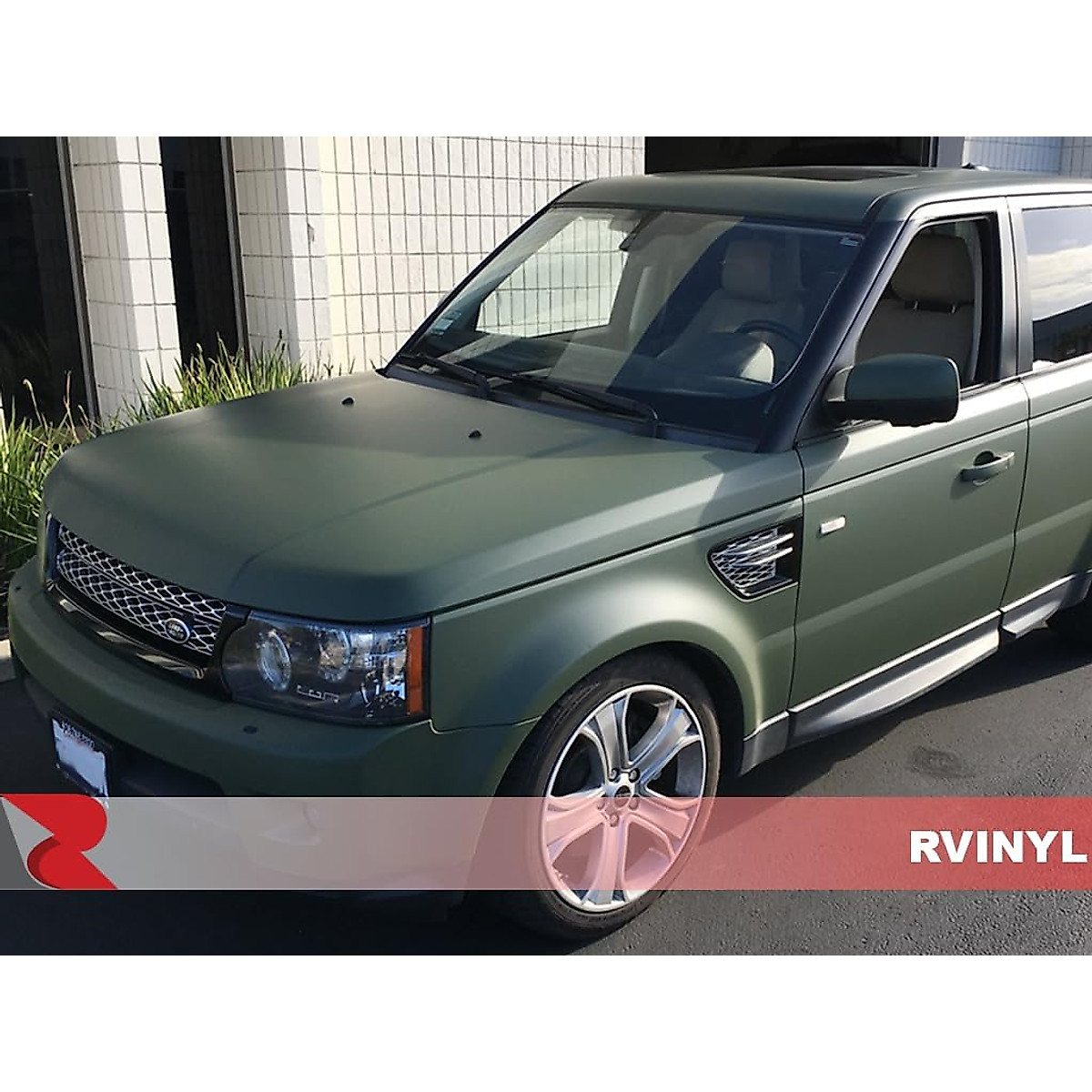 Avery Dennison SW900 732-O in Matte Olive Green - Dual Layered Vinyl Car Supreme Wrapping Film - 12" x 60" - Vehicle Sheet Roll