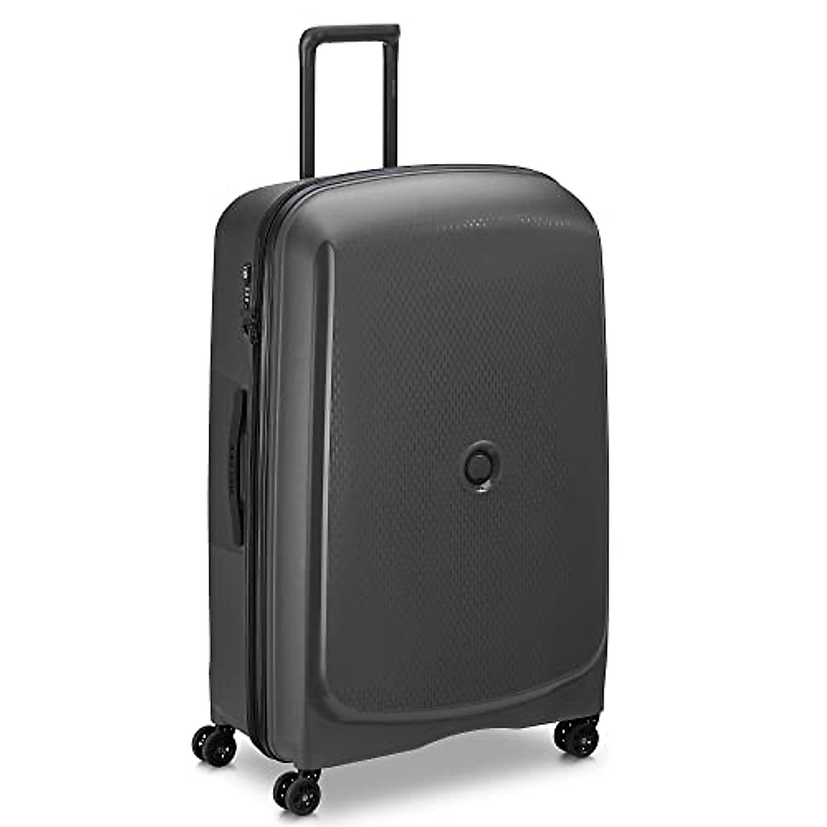 Delsey PARIS - BELMONT PLUS - Extra Large Rigid Suitcase - 82x52x35 cm - 123 liters - XL - Black, Black, 123 l